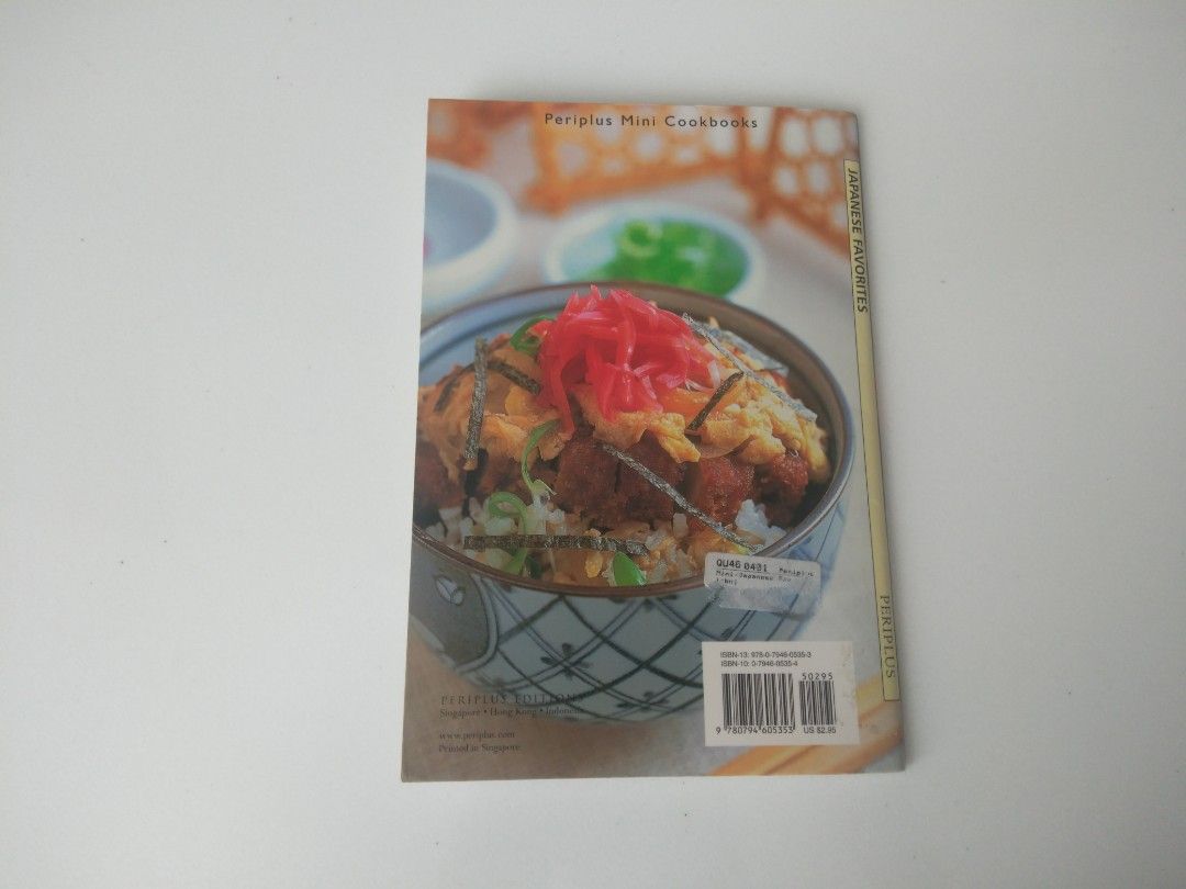 BUKU PERIPLUS MINI COOKBOOKS JAPANESE FAVORITES BKLT3-MI-07, Buku ...