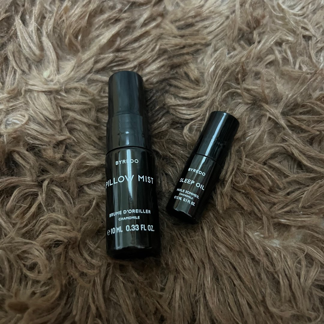 BUNDLE Byredo Pillow Mist and Sleep Oil, Hobbies & Toys, Travel, Travel ...