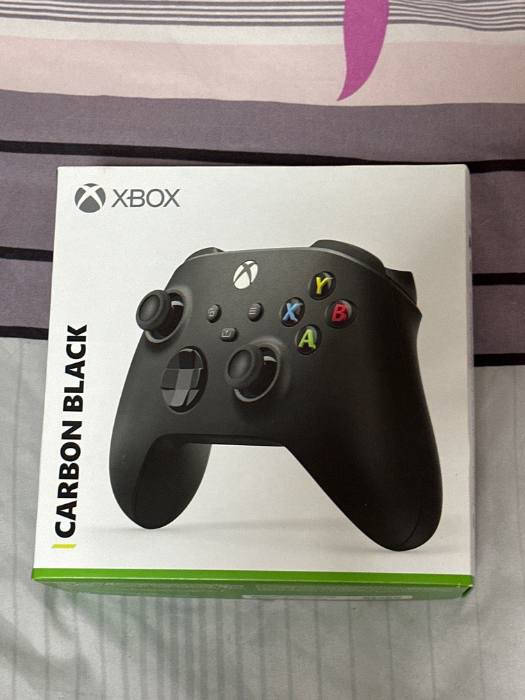 carbon black xbox controller., Video Gaming, Gaming Accessories ...