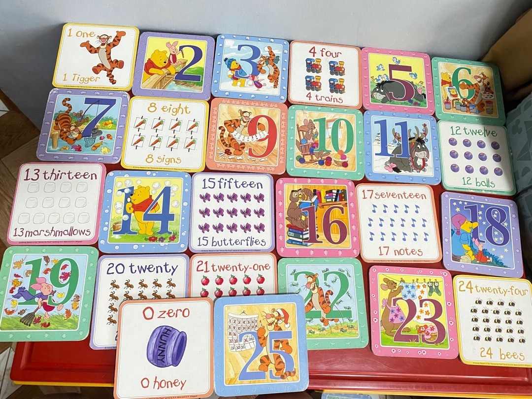 Cardboard flashcard on Carousell