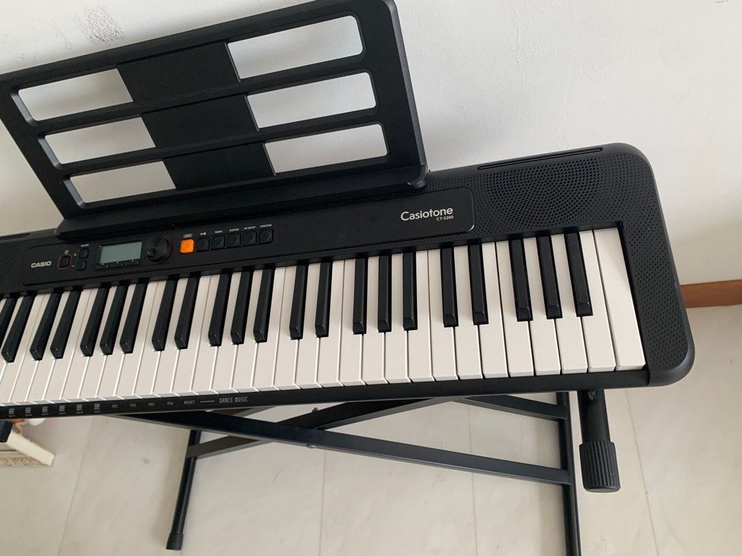 Casio CT S200 - Black - Rarely used, Hobbies & Toys, Music & Media ...