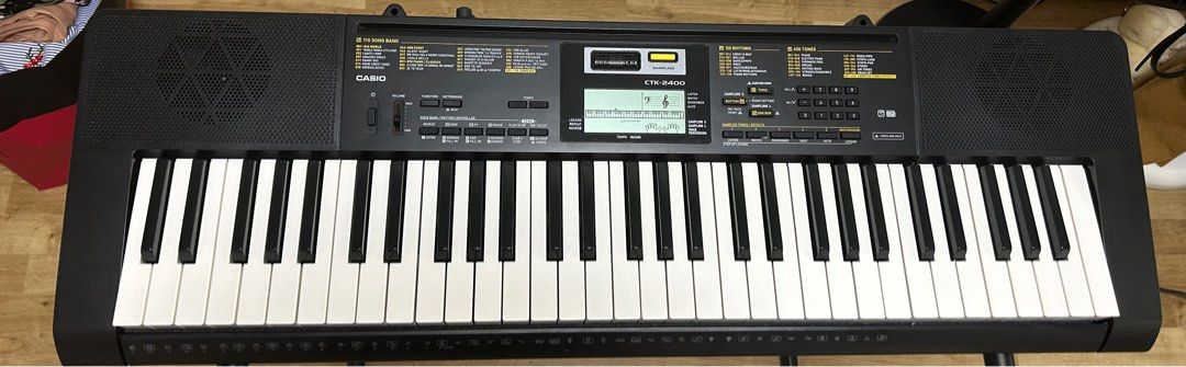 Casio CTK-2400 keyboard, Hobbies & Toys, Music & Media, Musical Instruments on Carousell