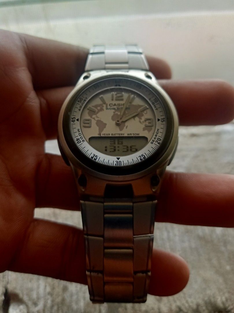 Casio World Watch Dual watch on Carousell