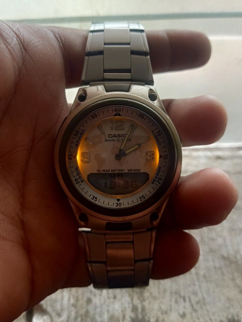 Casio World Watch Dual watch on Carousell