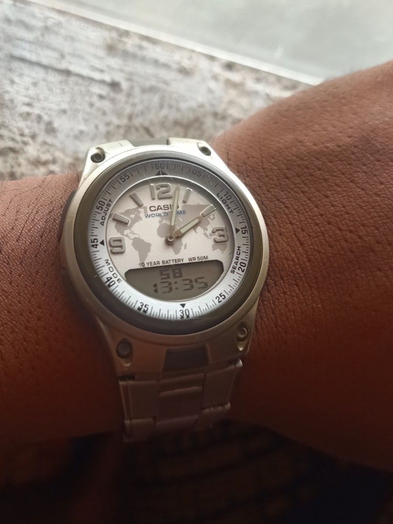 Casio World Watch Dual watch on Carousell
