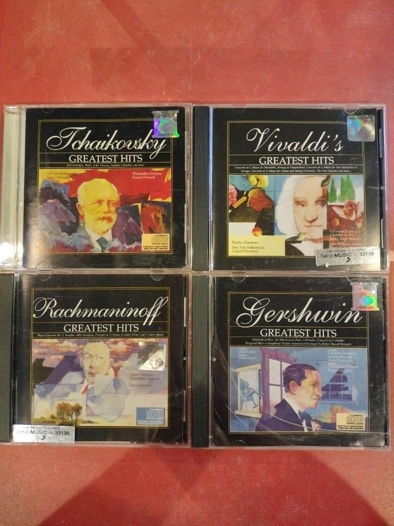 CBS Masterworks Columbia Classical Music Greatest Hits Series 8 CD lot ...