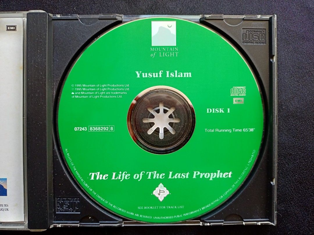 CD Yusuf Islam : the life of the last prophet, Hobbies & Toys, Music ...
