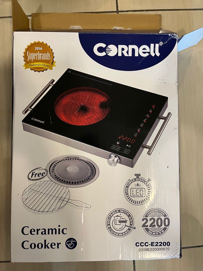 Cornell Ceramic Cooker, TV & Home Appliances, Kitchen Appliances ...