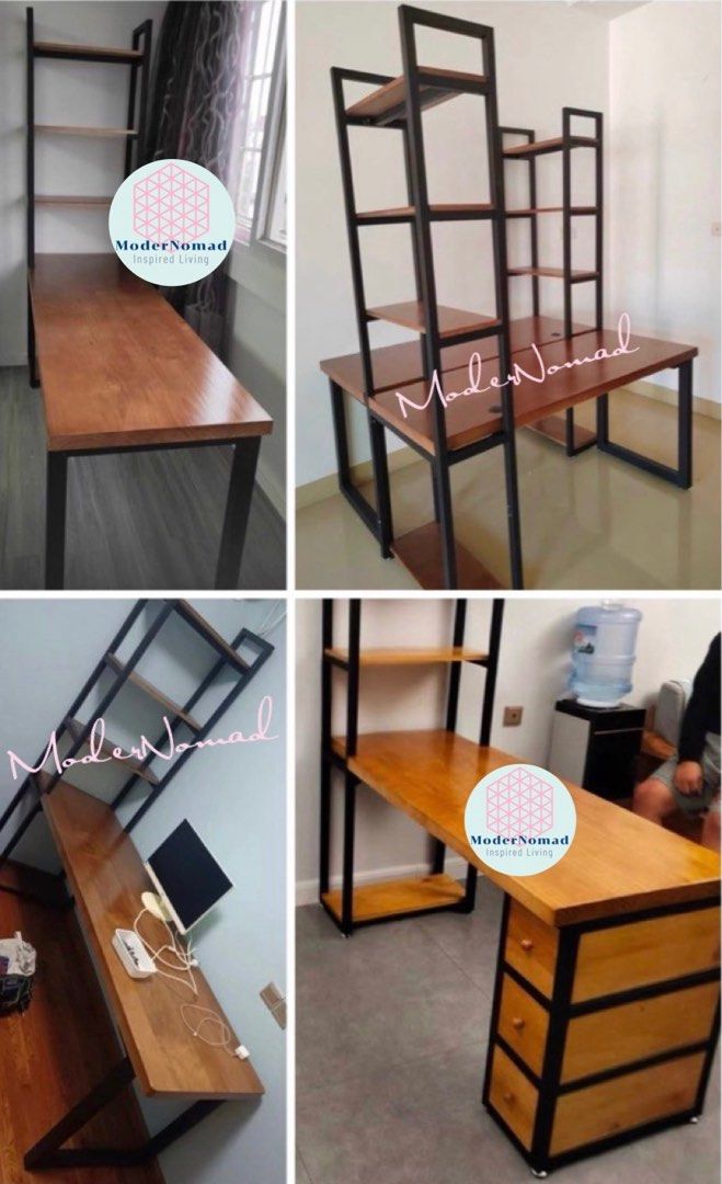 Customise High Bar Table Study Desk Workstation Desktop Patio Plant ...