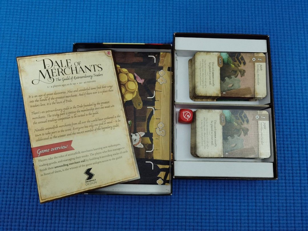 Dale of merchants board game, Hobbies & Toys, Toys & Games on Carousell
