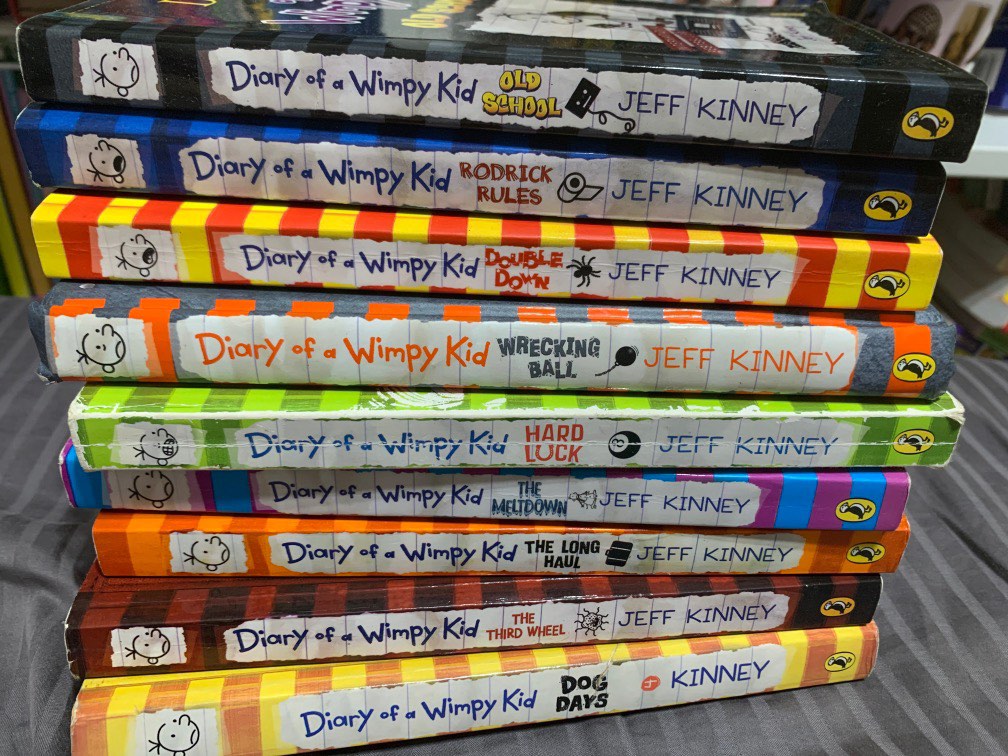 Diary of the wimpy kids series, Hobbies & Toys, Books & Magazines ...
