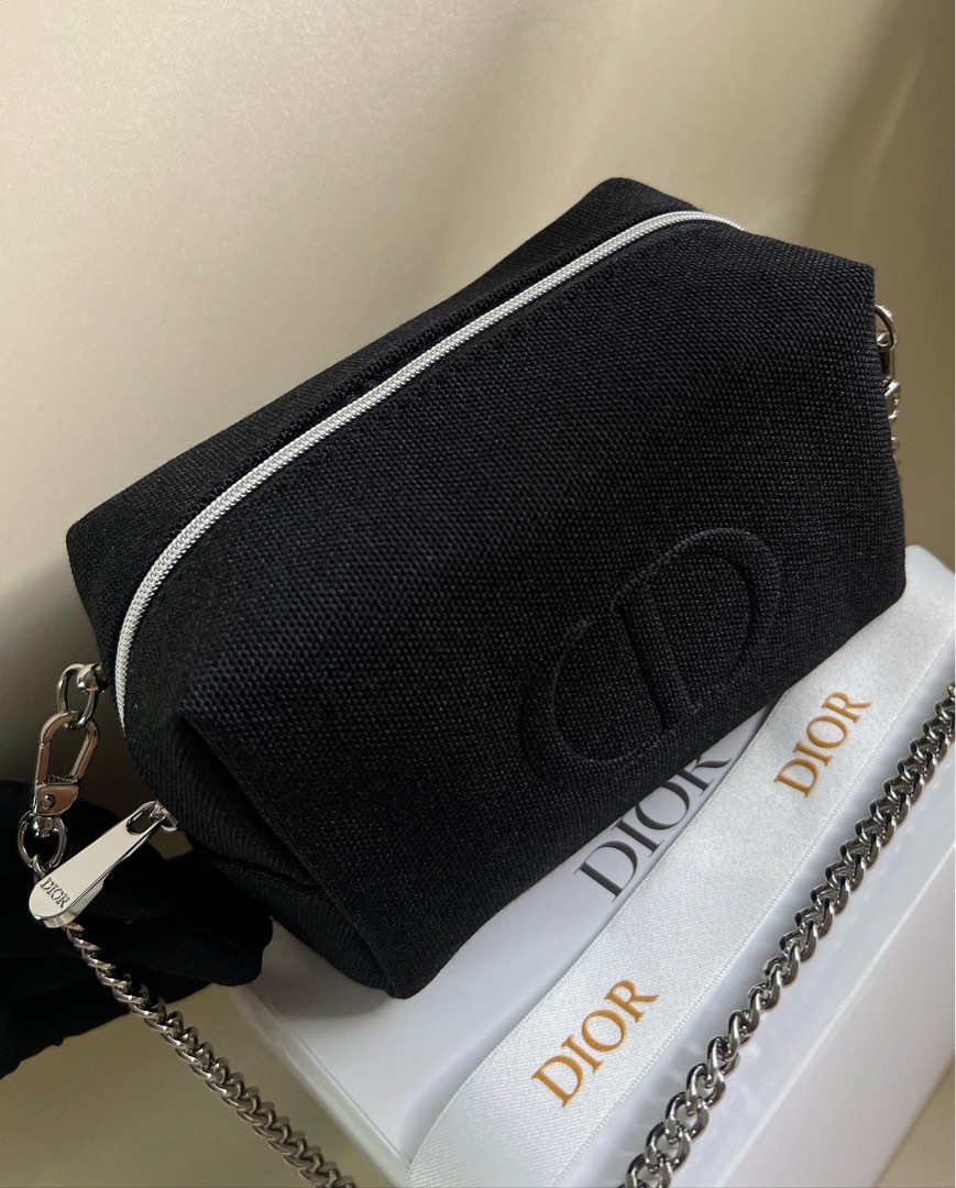 Dior beaute sling detachable chain with box and ribbon on Carousell