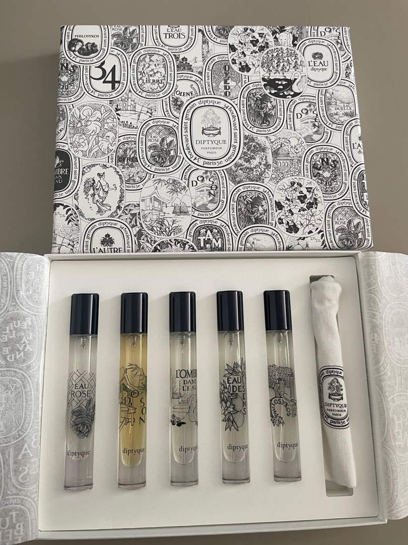 Diptyque perfume set Brandnew, Beauty & Personal Care, Fragrance ...