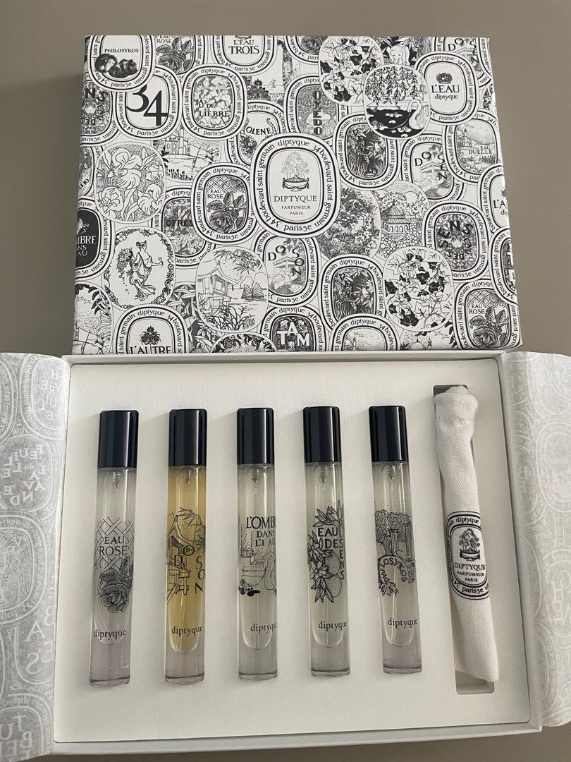 Diptyque perfume set Brandnew, Beauty & Personal Care, Fragrance ...