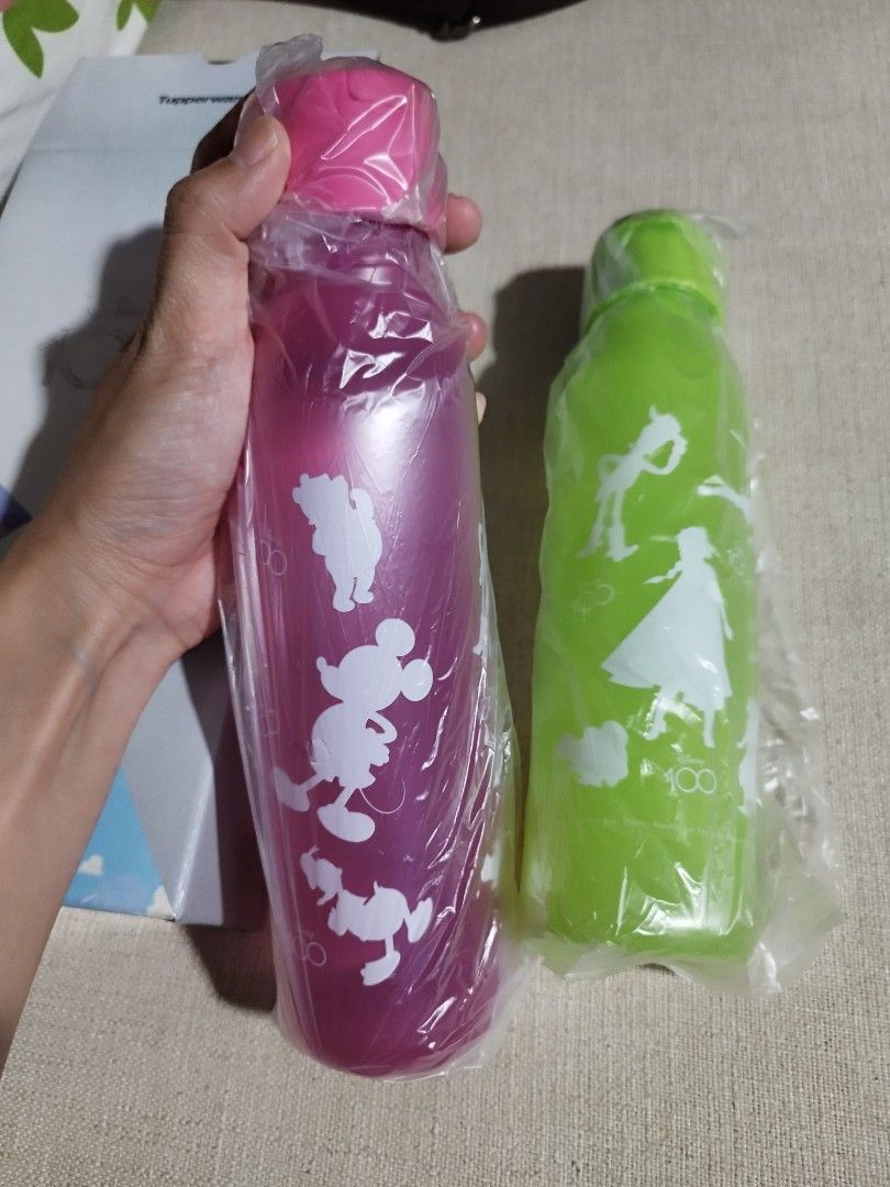 Disney100 whimsical eco round 500ml Tupperware bottle limited edition ...