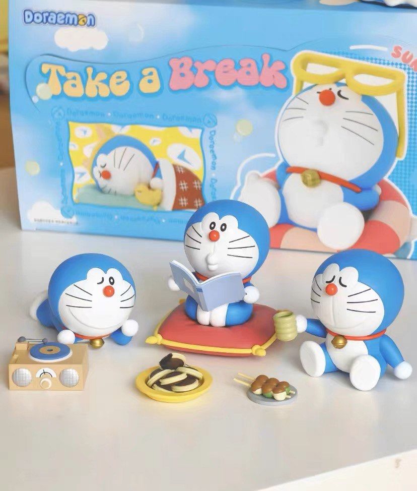 Doraemon take a break blind box (ready stock), Hobbies & Toys, Toys ...