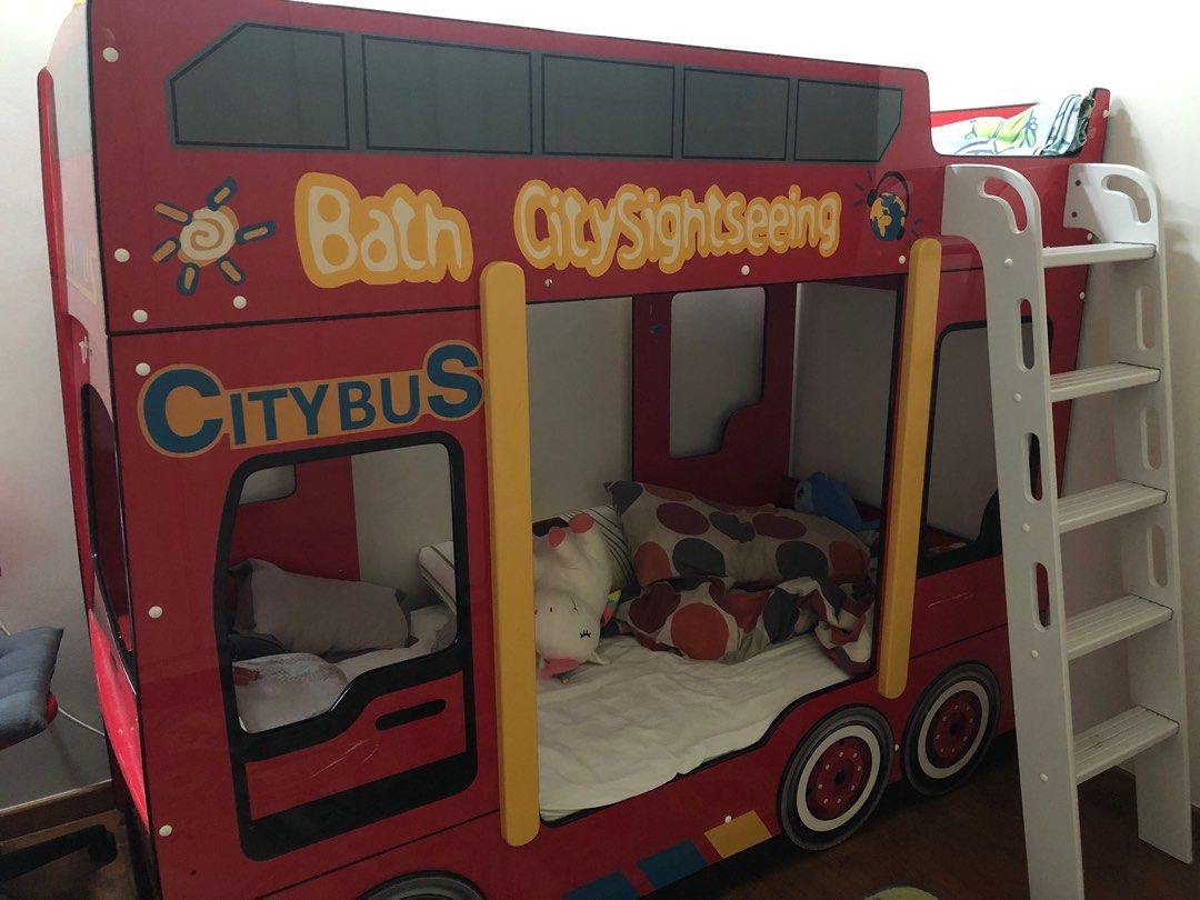 Double decker bus bed, Babies & Kids, Baby Nursery & Kids Furniture ...