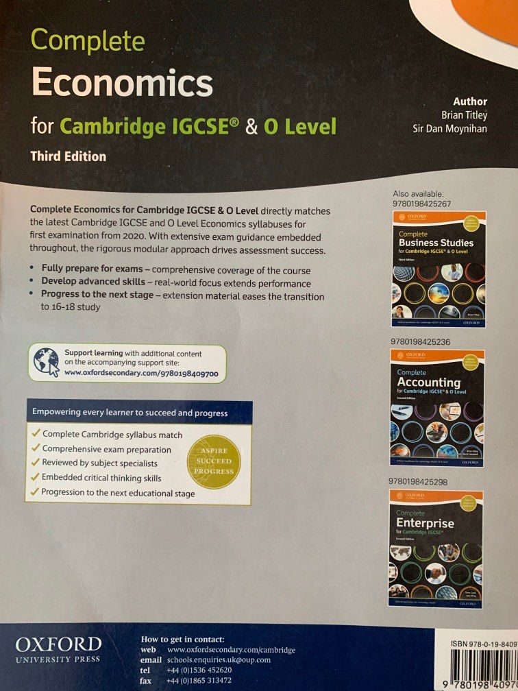 Economics IGCSE, Hobbies & Toys, Books & Magazines, Textbooks on Carousell