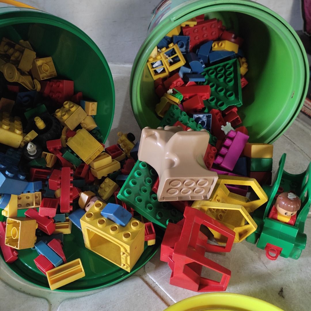 Educational Blocks Building Blocks Bricks Lego-Style House on Carousell