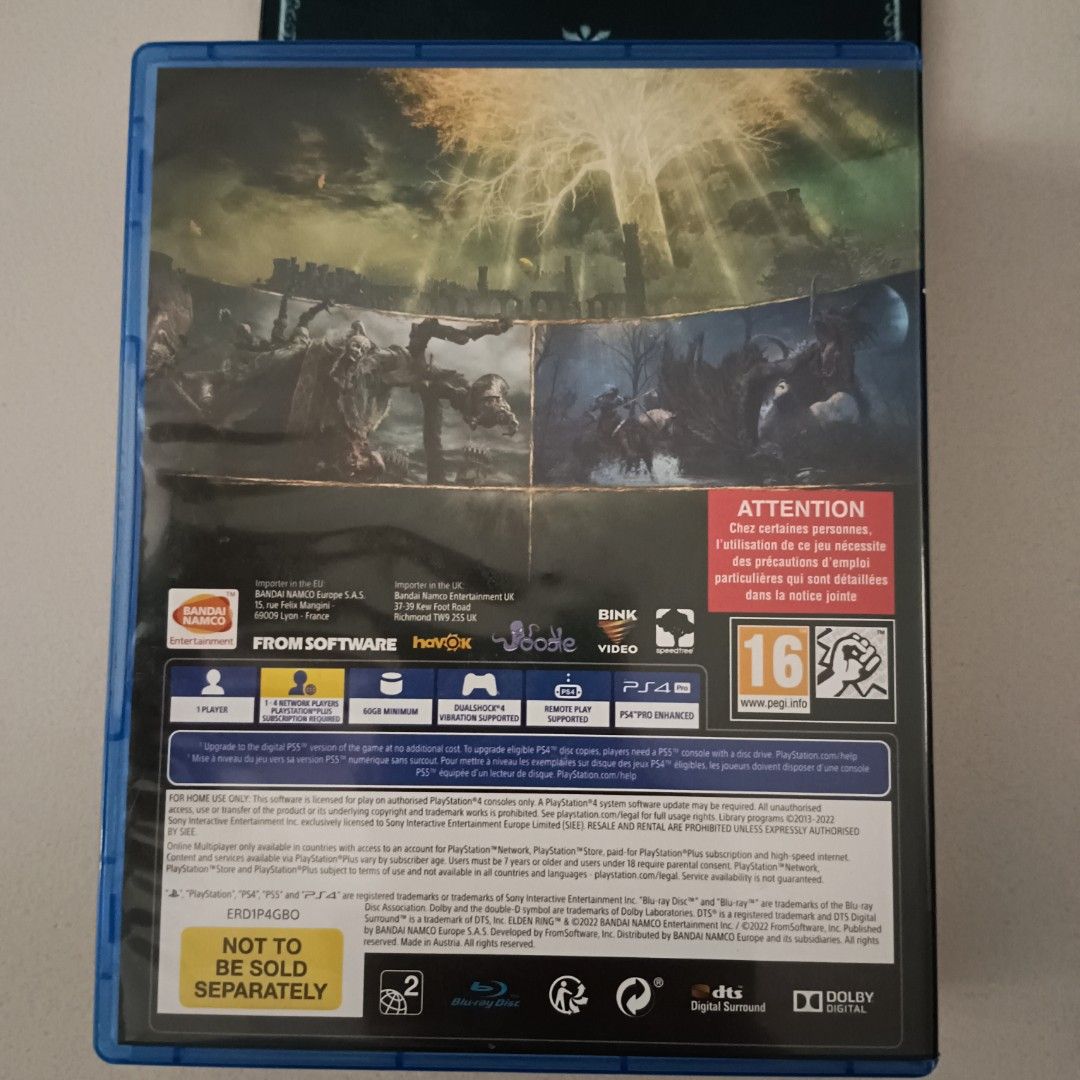 Elden Ring PS4, Video Gaming, Video Games, PlayStation on Carousell