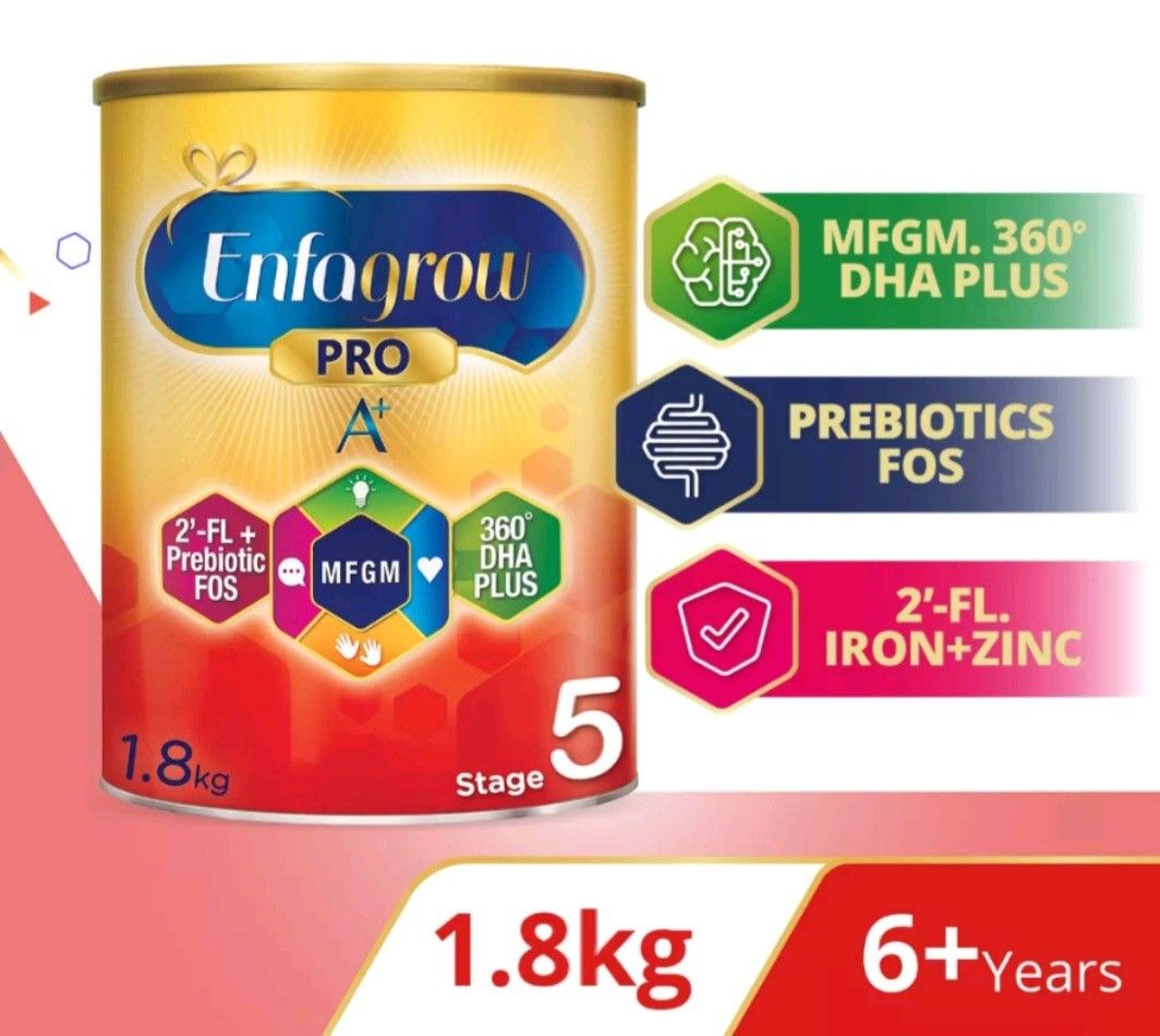 Enfagrow Stage 5, Babies & Kids, Nursing & Feeding, Breastfeeding ...