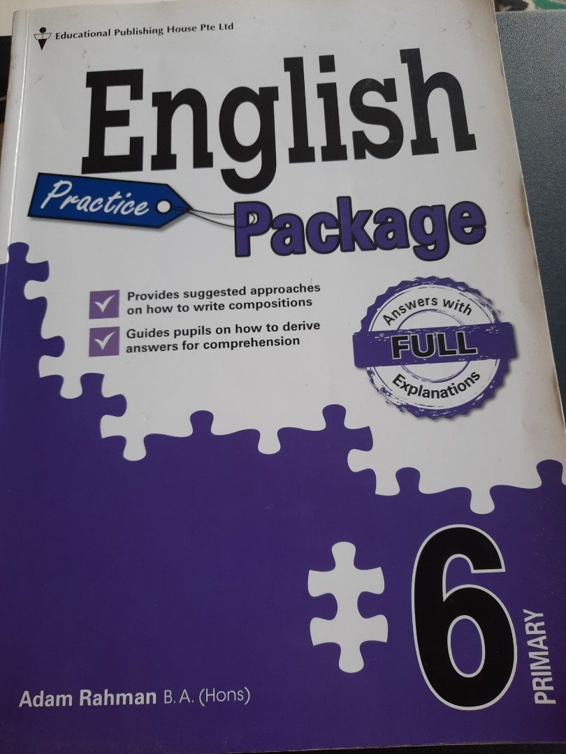 English practice package book with full explanations of Answes for ...