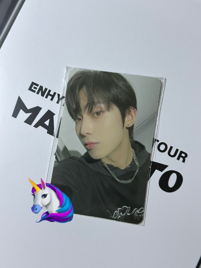 Enhypen Sunoo Manifesto in Seoul DVD RPC on Carousell