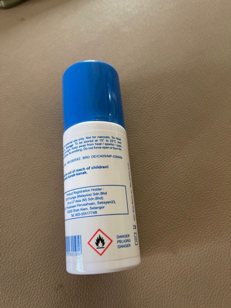 Ethyl chloride Spray, Health & Nutrition, Assistive & Rehabilatory Aids ...