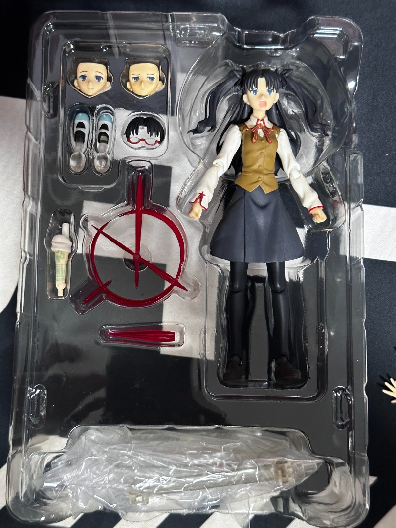 Fate/Stay Night - Tohsaka Rin - Figma (#257) (Max Factory) Opened ...