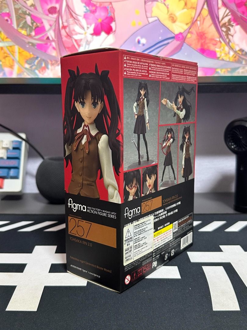 Fate/Stay Night - Tohsaka Rin - Figma (#257) (Max Factory) Opened ...