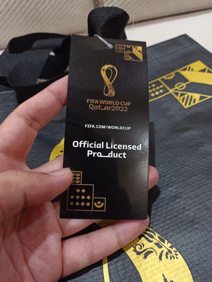 Fifa world Cup 22 Official Woven Bag, Women's Fashion, Bags & Wallets ...