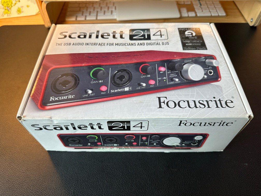 Focusrite Scarlett 2i4, Audio, Other Audio Equipment on Carousell