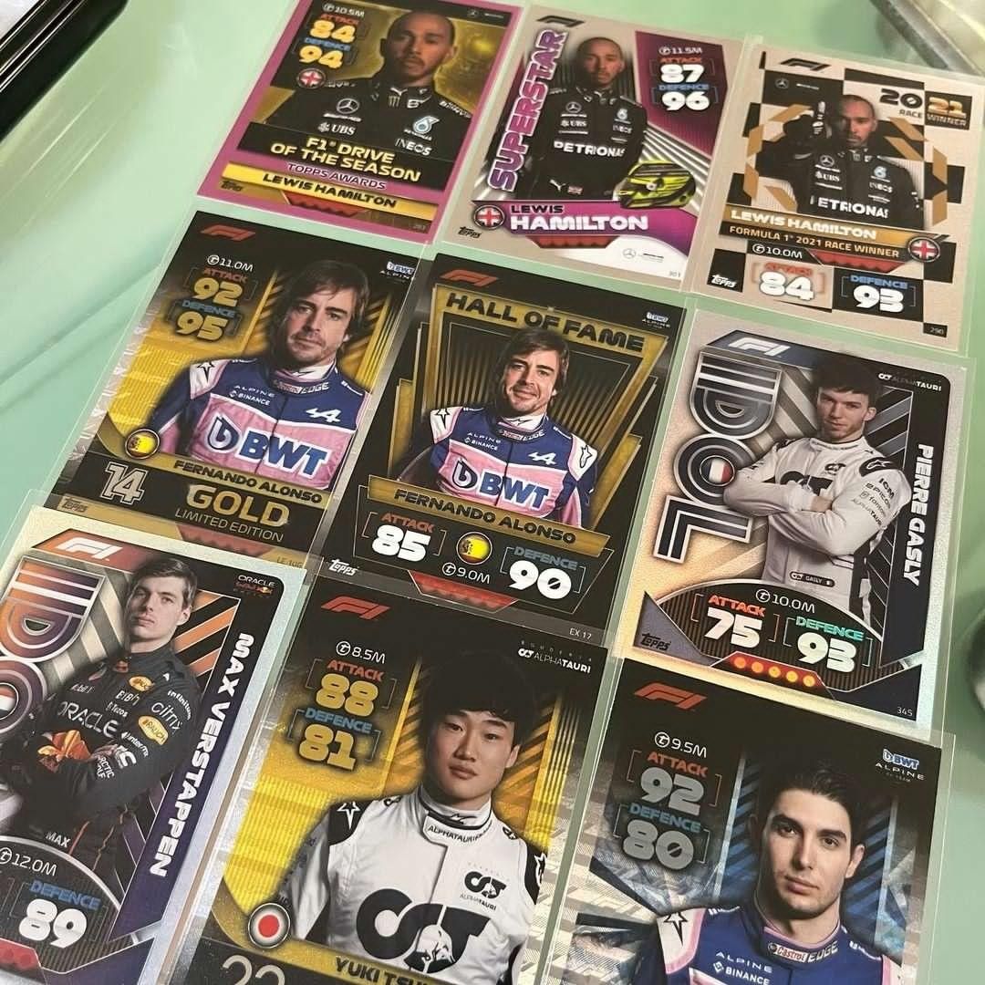 Formula 1- Limited edition cards, Hobbies & Toys, Memorabilia ...