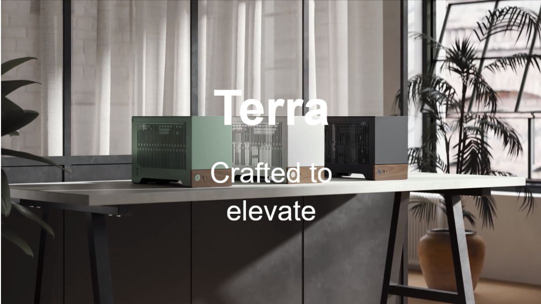 Fractal Design Terra Mini-ITX ITX Small Form Factor 10.4liter SFX,SFX-L ...