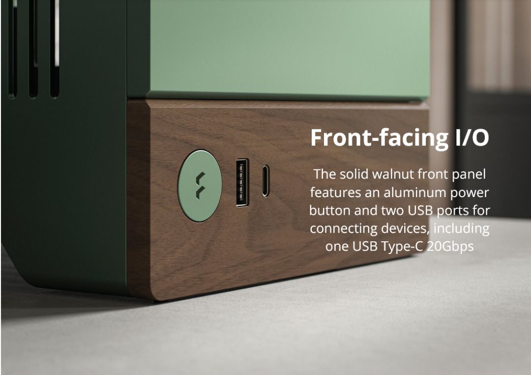 Fractal Design Terra Mini-ITX ITX Small Form Factor 10.4liter SFX,SFX-L ...