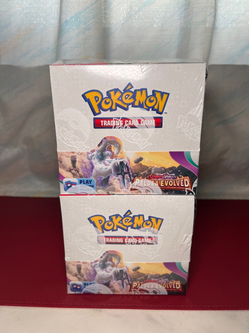 [CLEARANCE] Pokemon TCG Scarlet & Violet SV02 Paldea Evolved Booster Box, Hobbies & Toys, Toys ...