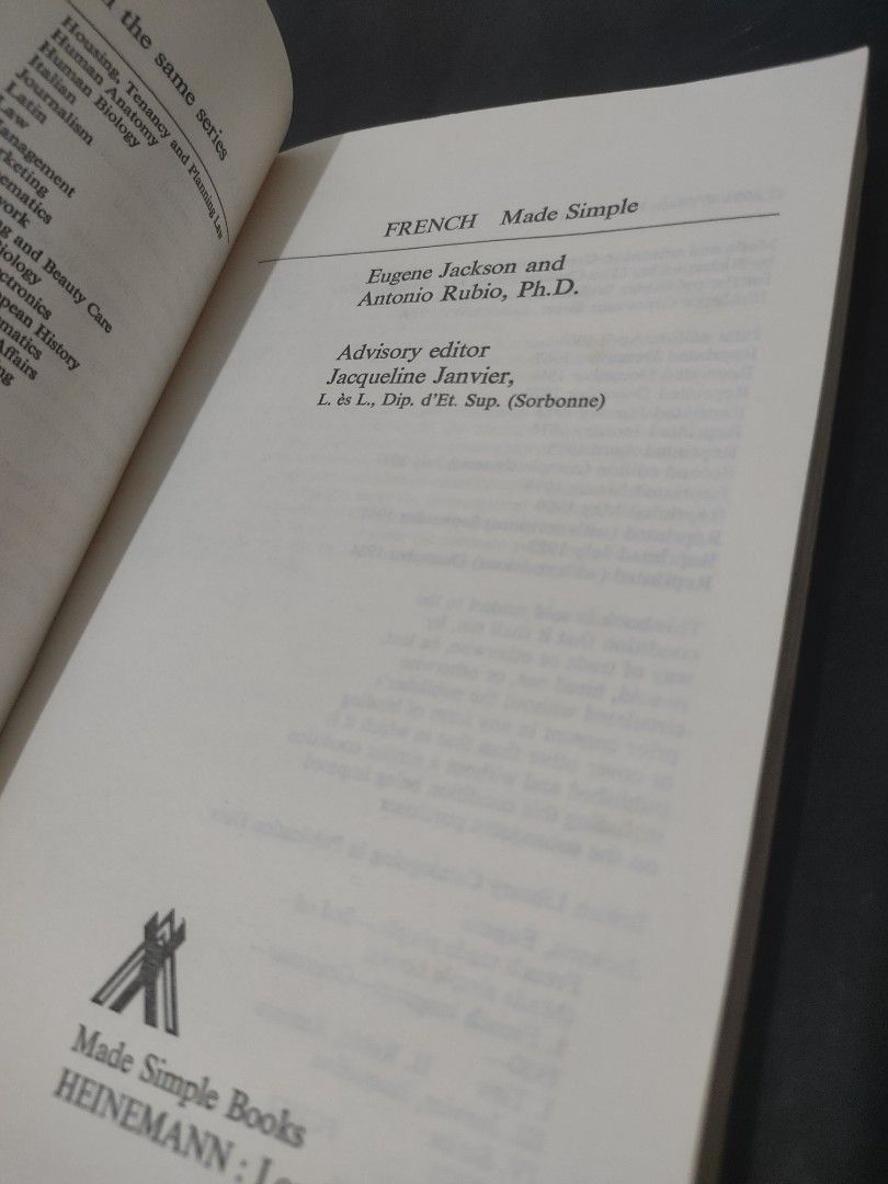 French Made Simple, Hobbies & Toys, Books & Magazines, Fiction & Non ...