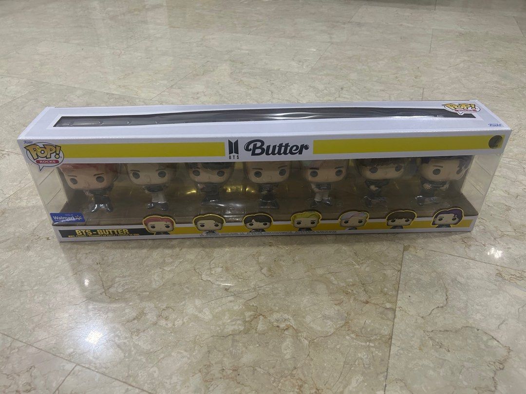 Funko PoP! BTS Butter 7 Pack, Hobbies & Toys, Toys & Games on Carousell