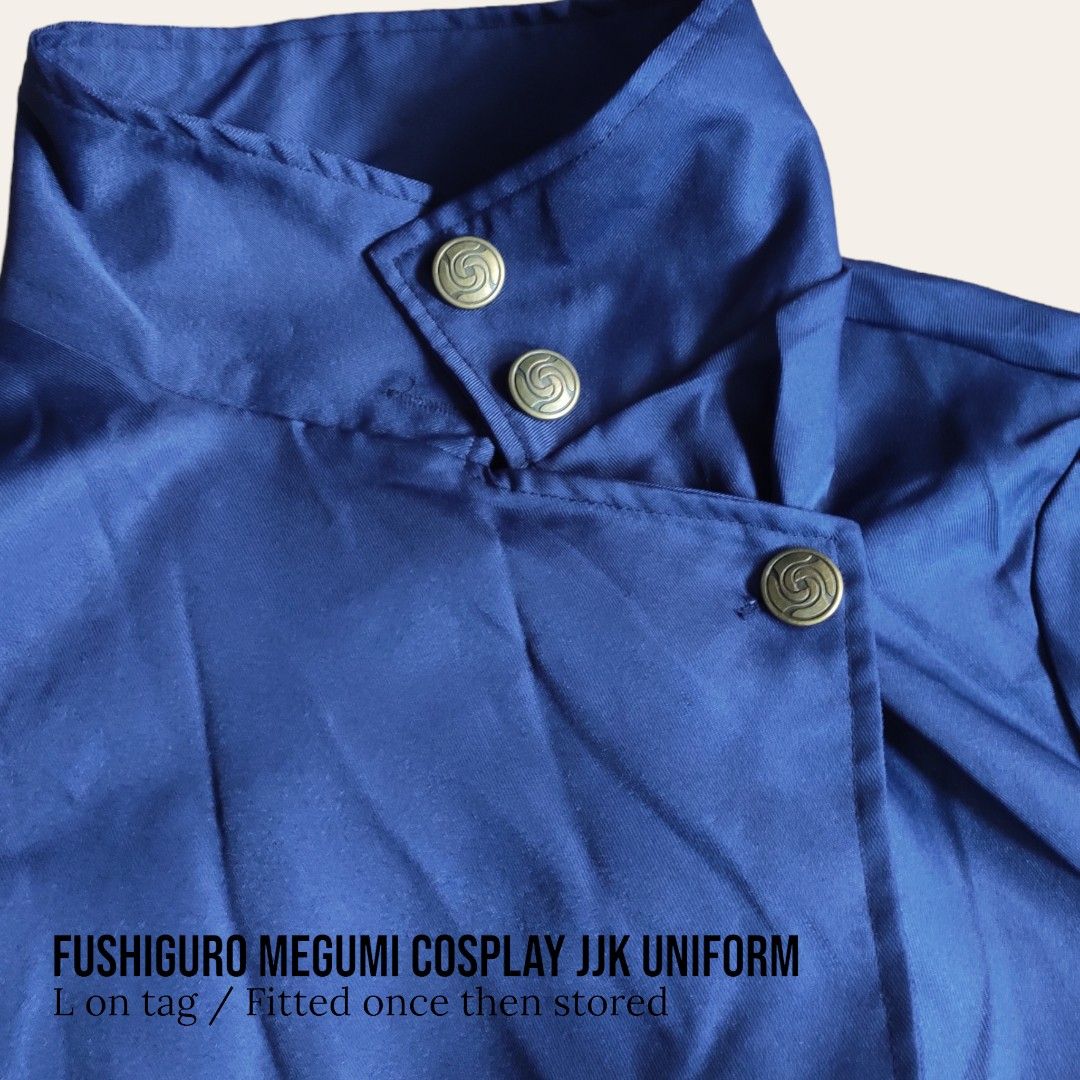 Fushiguro Megumi Cosplay Uniform Jujutsu Kaisen on Carousell