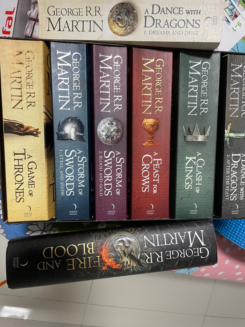 Game of thrones book set, Hobbies & Toys, Books & Magazines, Fiction ...