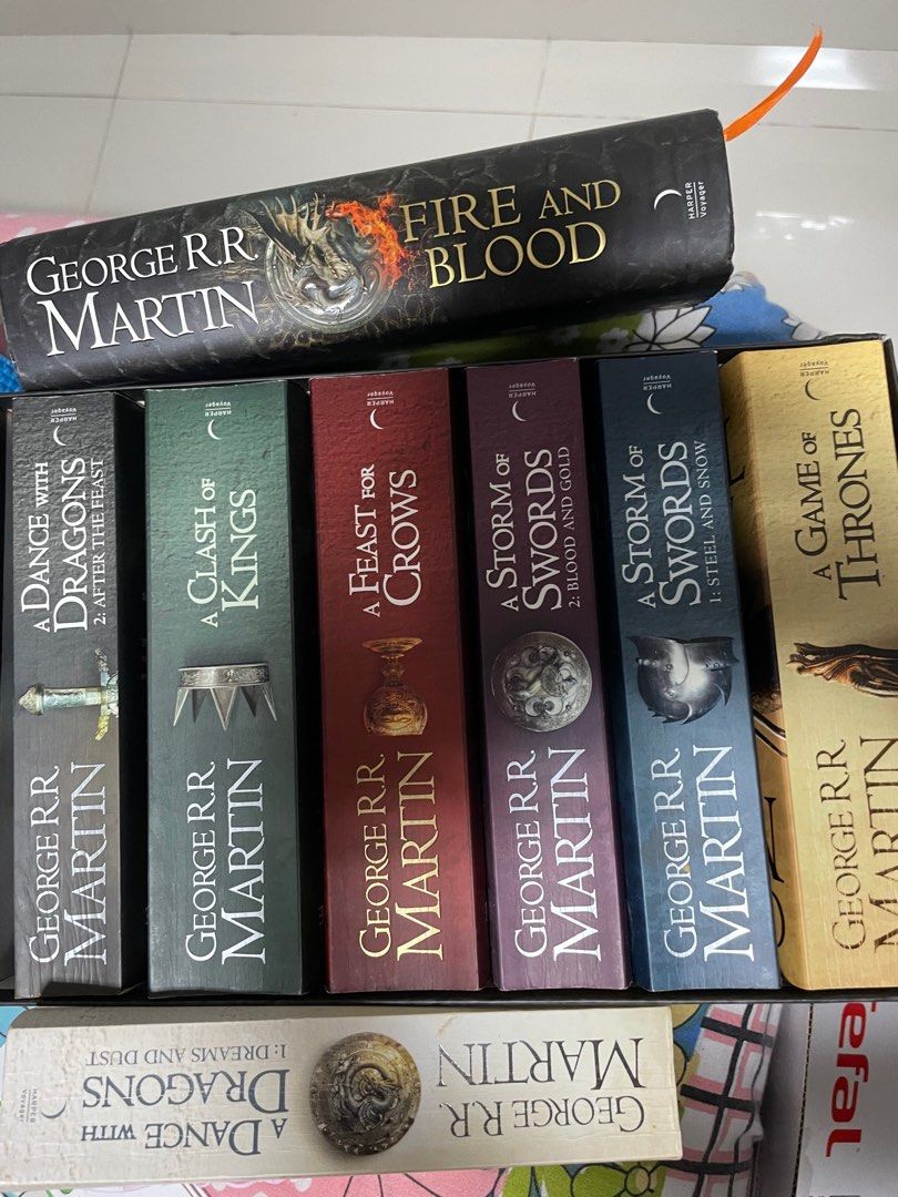 Game of thrones book set, Hobbies & Toys, Books & Magazines, Fiction ...