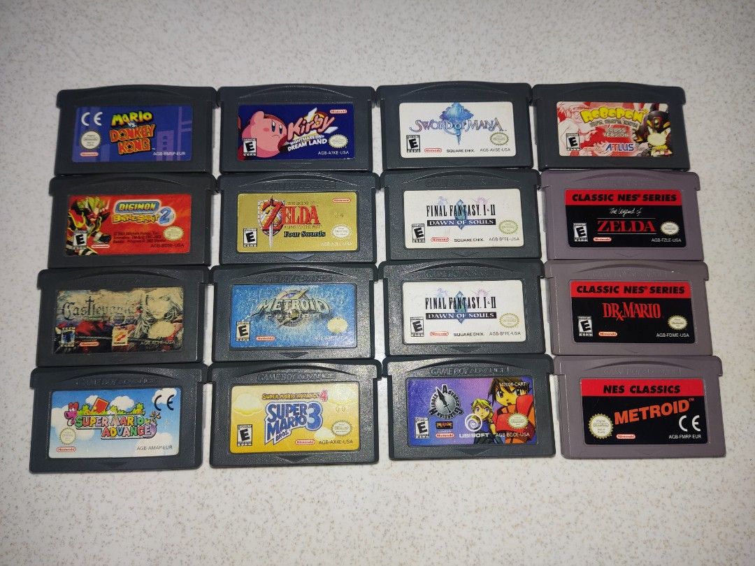 Gameboy Advance Cartridge Game Cart Please Read (AUTHENTIC) on Carousell