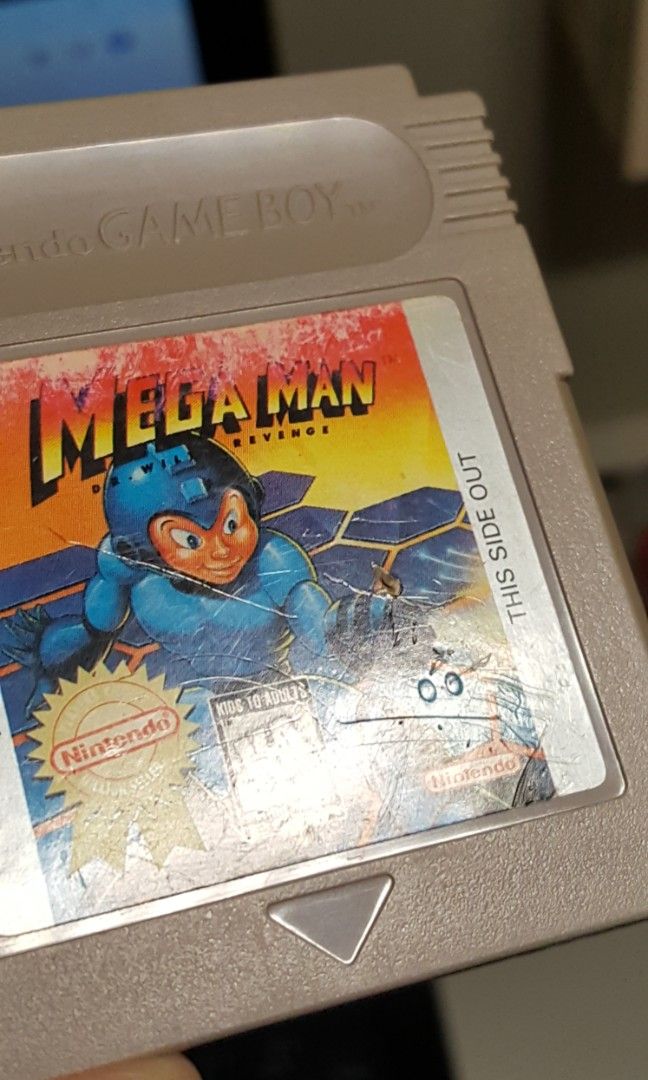 Gameboy Mega-Man: Dr. Wily's Revenge with free case. on Carousell