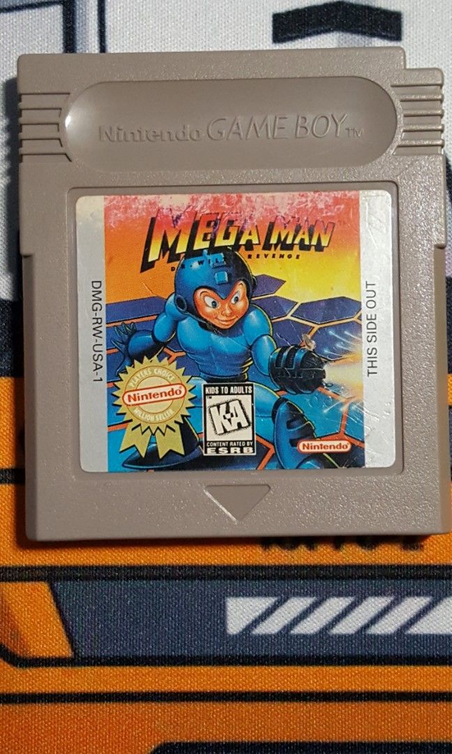 Gameboy Mega-Man: Dr. Wily's Revenge with free case. on Carousell