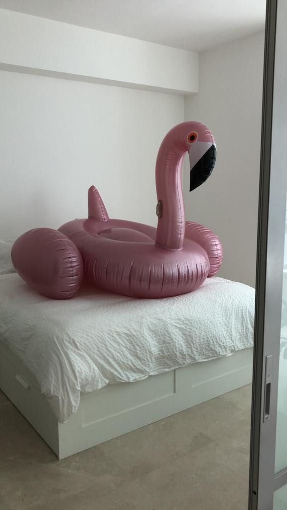 Giant inflatable flamingo, Hobbies & Toys, Toys & Games on Carousell