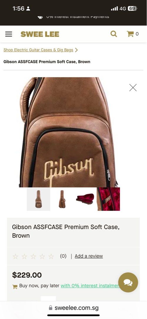 Gibson Lespaul ASSF Premium soft case(Black), Hobbies & Toys, Music ...