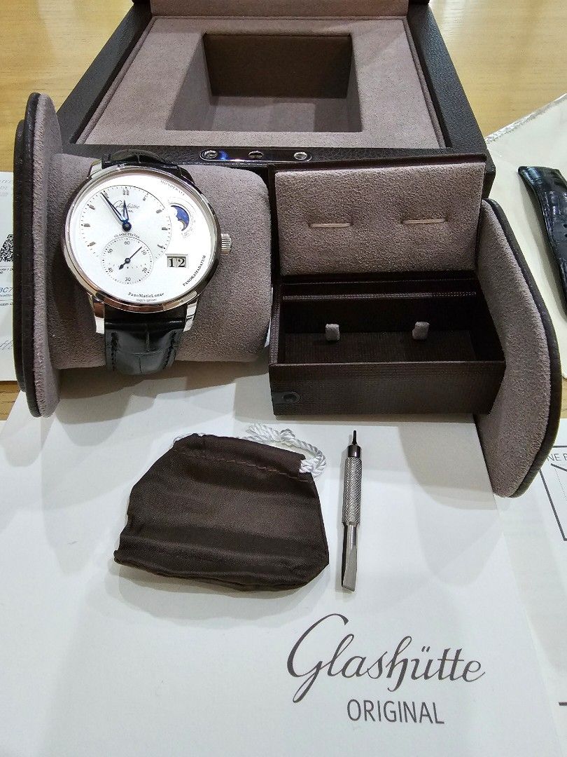 Glashutte Original PanoMaticLunar, Luxury, Watches on Carousell