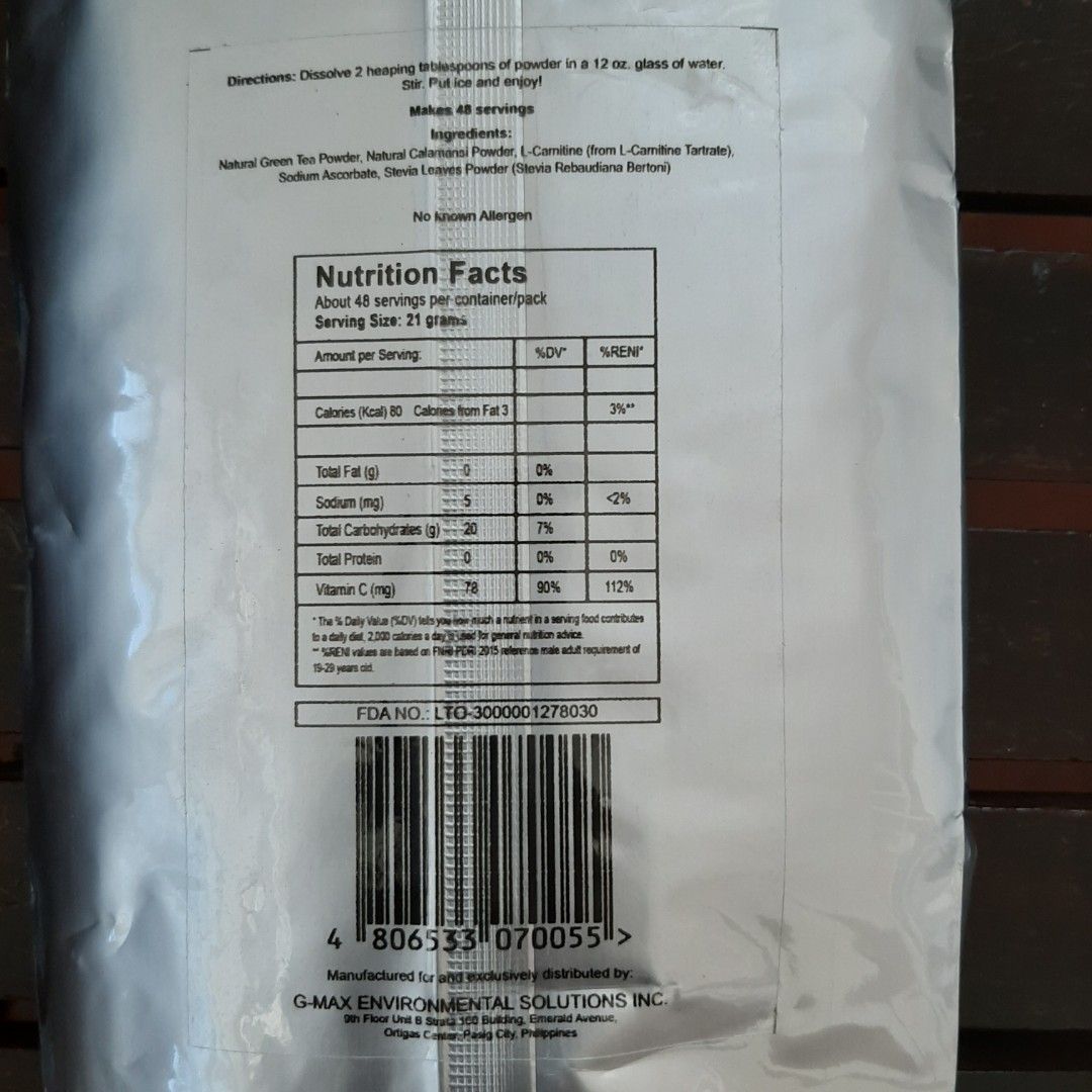 Gmax Keto Powdered Juice on Carousell
