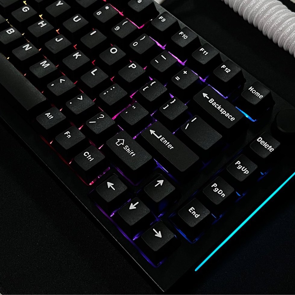 GMMK Pro - 75% custom mechanical keyboard (black slate), Computers ...