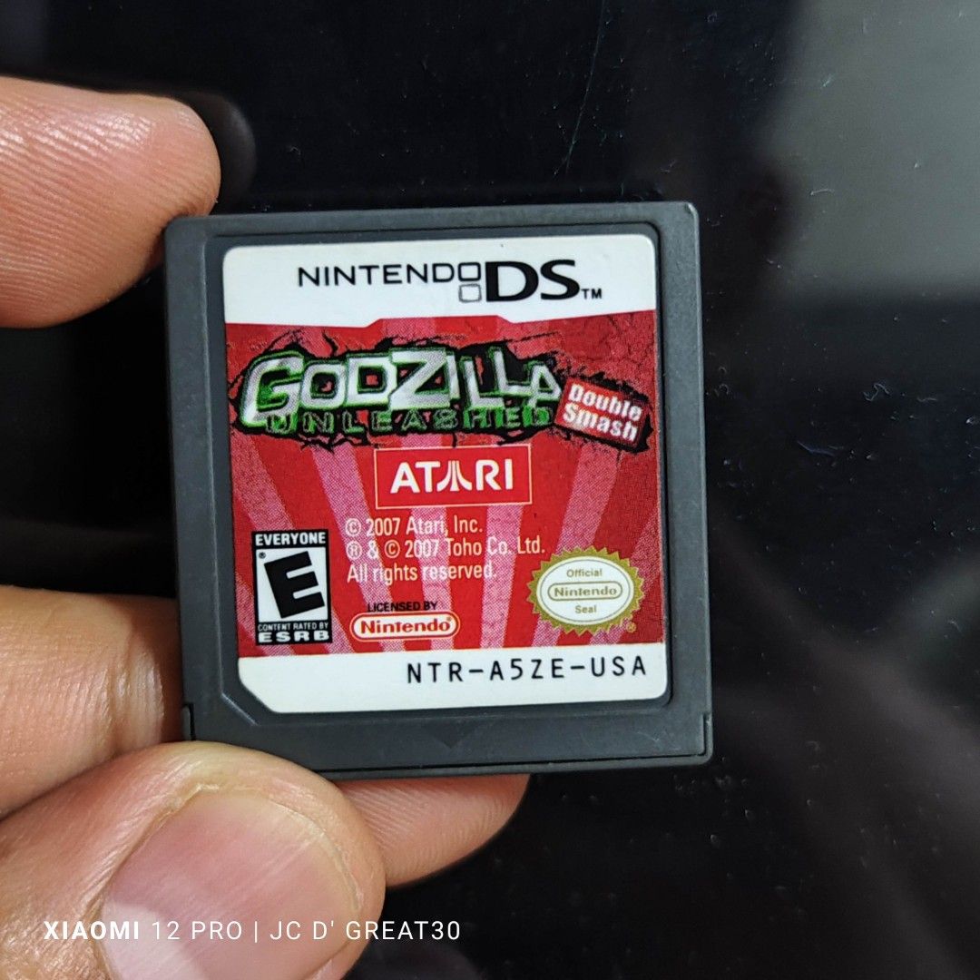 Godzilla Unleashed Ds game authentic on Carousell